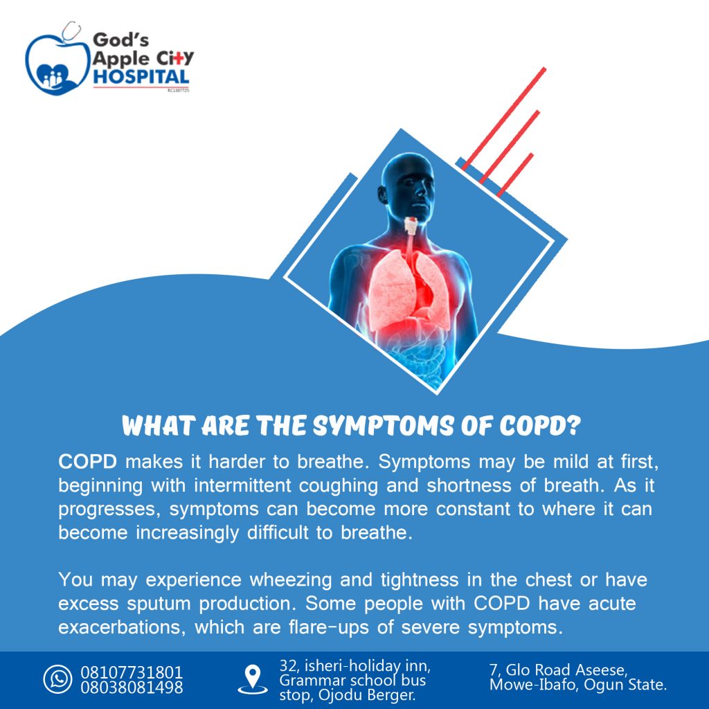 Chronic obstructive pulmonary disease – God's Apple City Hospital